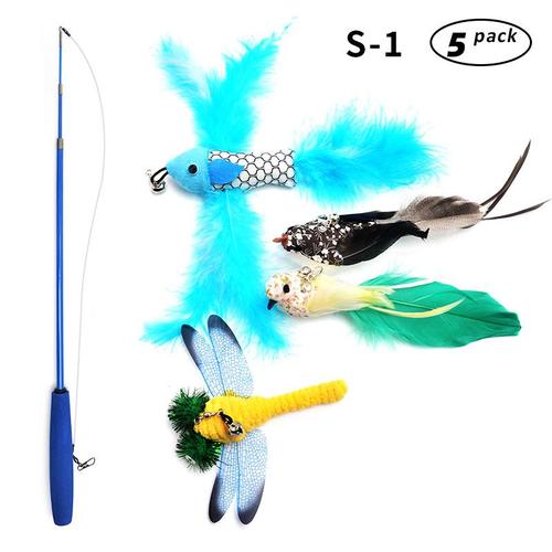 Jual Mainan Pancingan Kucing 1 SET Premium Cat Toys Import AVR-YW-0191 ...