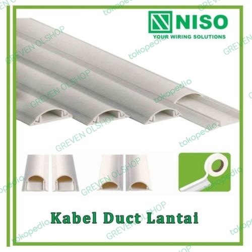 Jual Penutup kabel Lantai Ducting Lantai OVAL NISO panjang 1m - Duct ...