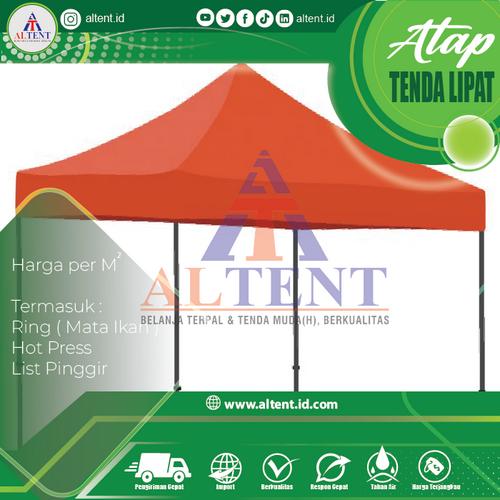 Jual Atap tenda lipat 3x3 bahan uno 410 gsm - Putih - Jakarta Utara ...