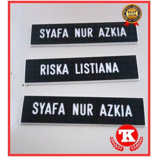 Jual Papan Nama Dada Papan Nama Dada PNS - Magnet, Papan nama - Jakarta ...