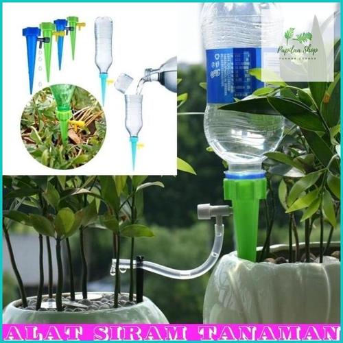 Jual Alat siram tanaman tetes otomatis dengan botol minuman bekas kran ...