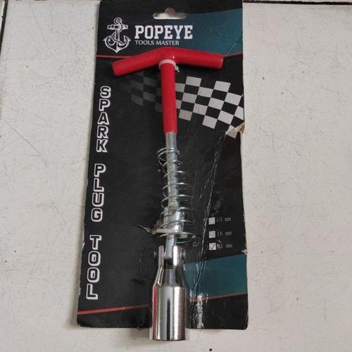 Jual Popeye kunci busi goyang / kunci busi flexible - 16mm - Kota ...