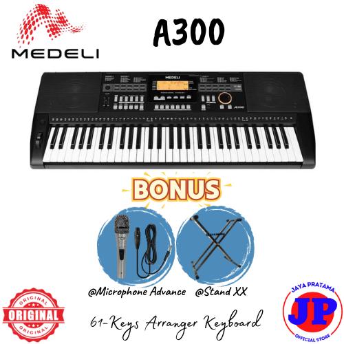 Jual Medeli A300 61-Keys Portable Keyboard Original A-300 - Jakarta ...
