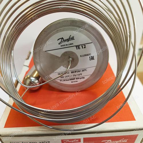 Jual Therm Expansion valve Danfoss TEX 12 R22/R407C Minus 60 PN ...