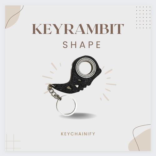 Jual Fidget Toys ||Keyrambit Keychain || keyrambit shape || Gantungan ...