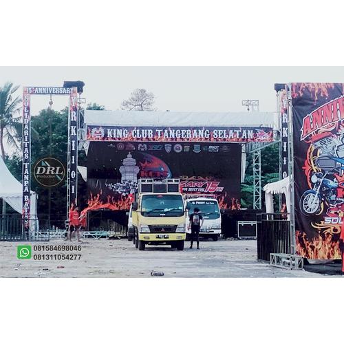 Jual Rental Stage Full Rigging 10 x 8 M with Cover Sound Rigging - Kota ...