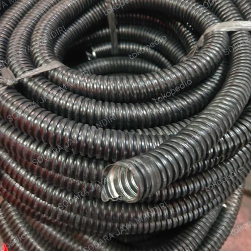 Jual PITHON FLEXIBLE CONDUIT 1/2 INCH / SELANG FLEXIBLE CONDUIT HITAM ...