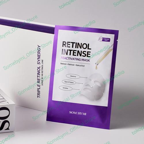 Jual ORIGINAL SOME BY MI Retinol Intense Reactivating Mask Sheet ...