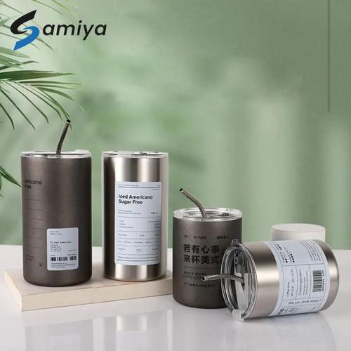 Jual botol minum gelas teh kopi / tumbler coffee stainless americano ...