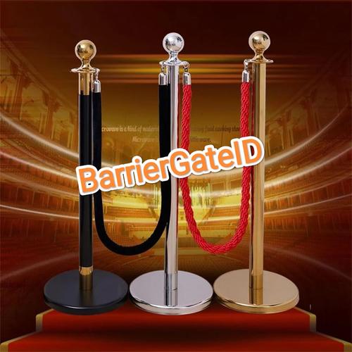 Promo Tiang Pembatas Antrian dengan Tali Beludru Bludru Mewah Termurah ...