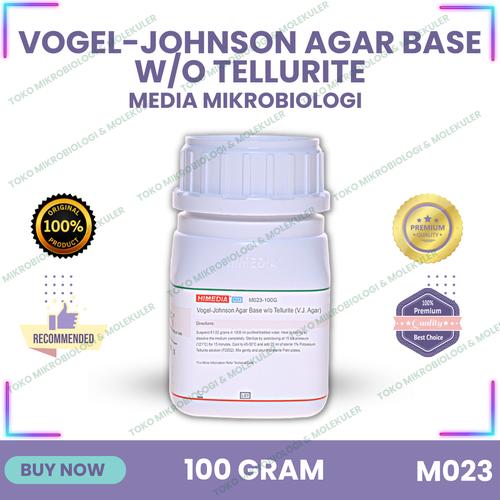 Jual Vogel-Johnson Agar Base w/o Tellurite - Media Mikrobiologi, 100 ...