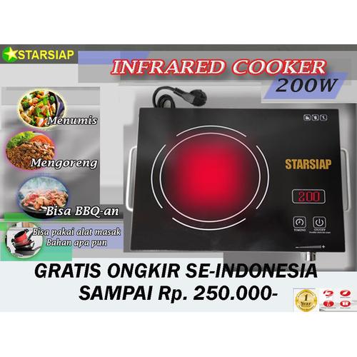 Promo kompor listrik infrared Starsiap (lebih bagus dari induction ...