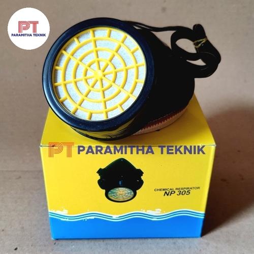 Jual Masker respirator NP 305 single filter / anti asap debu chemical ...