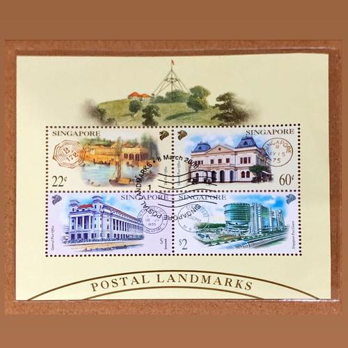 Jual PRANGKO SINGAPORE 2000 MS POSTAL LANDMARKS. USED. - Jakarta Barat ...