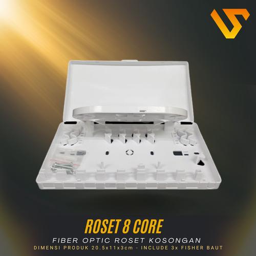 Jual Roset Fiber Optic 8 Core kosongan|Roset FO 8 Core - Kosongan ...