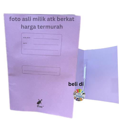 Jual Map folder kertas stopmap Biola 5001 Snel hecter warna Putih Ungu ...