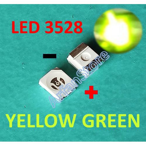 Jual LED 3528 Yellow Green SMD Chip 1210 Hijau Kuningan YG - Kota ...