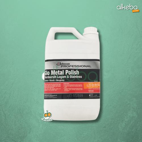 Jual Glo Metal Polish Johnson Galon 2 Liter pembersih logam dan ...