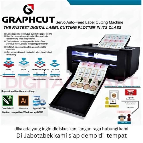 Jual Mesin Cutting Sticker A3+ Auto Feeder Label Plotter Servo GRAPHCUT ...