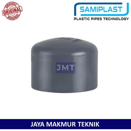 Jual SAMIPLAST Cap / End Cap UPVC Sch80 ASTM 1/2" - 12" - 1/2 ...