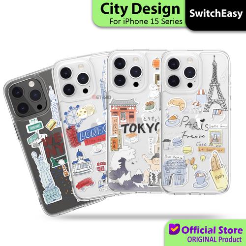 Jual Case iPhone 15 Pro Max Plus SwitchEasy City Design Casing - London ...