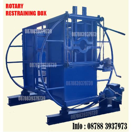 Jual Alat Perebah Sapi Sistem Putar - Rotary Restraining Box - Kota ...