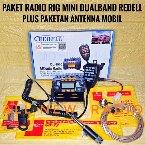 Jual RADIO RIG MINI DUALBAND WEIRWEI REDELL PLUS PAKET ANTENA MOBIL ...