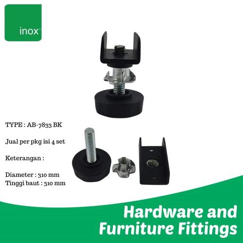 Jual Adjust table leg / adjuster kaki meja / Roda stabil - Jakarta ...