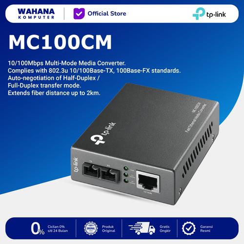 Jual TP-LINK Fast Ethernet Media Converter MC100CM - Jakarta Pusat ...