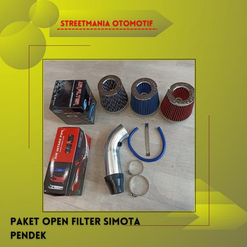 Jual PAKET Open Filter Simota + Pipe Intake Pendek Short Mobil Universal - Jakarta Utara ...