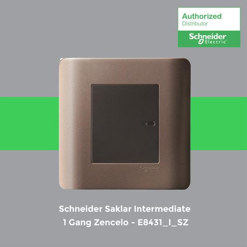Promo Schneider Saklar Intermediate 1 Gang Zencelo - E8431_I_SZ ...