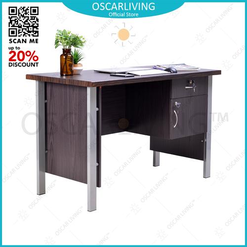 Promo Meja Kantor Office Table Orbitrend Orbit OST 1061 Brown 1/2 Biro ...