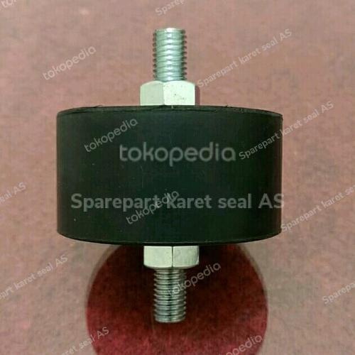 Jual Engine Mounting 65*50 double baut M10 Alas peredam getaran Mesin ...