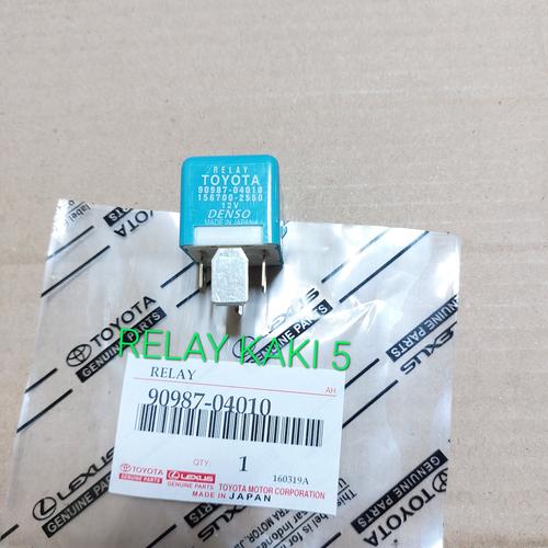 Jual RELAY BIRU KAKI 5 HILUX, INNOVA, YARIS, AVANZA ORIGINAL MADE IN ...