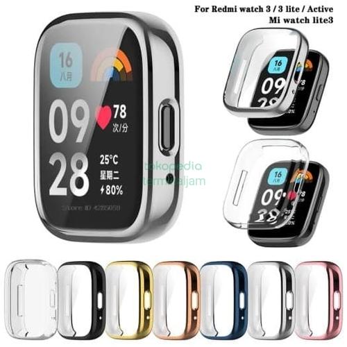 Jual Case pelindung Layar tempered Glass/Bumper Redmi watch 3 active ...