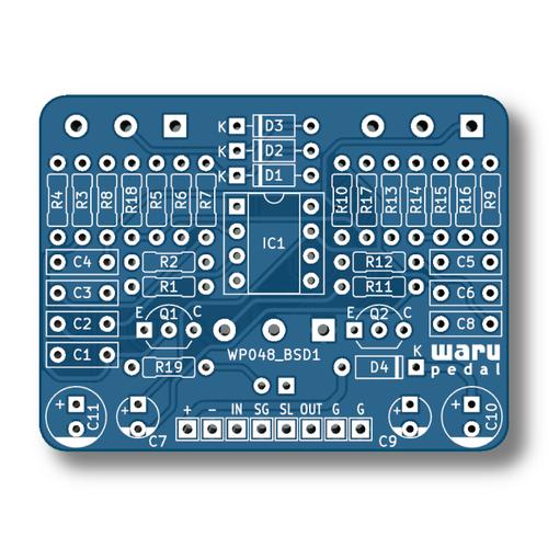 Jual WP048_BSD1 PCB Efek based on Boss Super Overdrive SD-1 - Kab ...