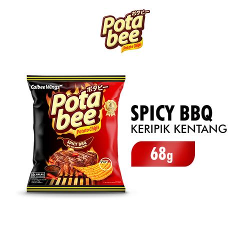Promo Potabee Keripik Kentang Sapi Panggang Pedas Spicy BBQ 68 gr ...