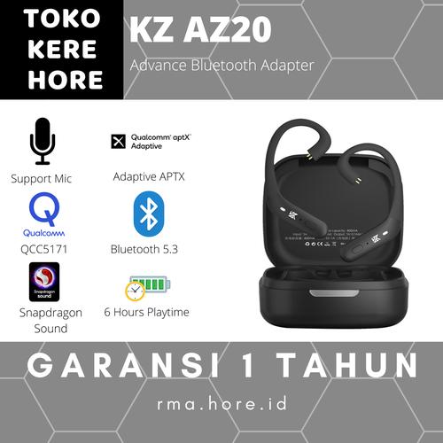 Promo KZ AZ20 APTX Adaptive Earhook Bluetooth Adapter with MIC ENC CVC ...