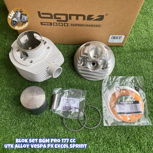 Jual Cylinder Blok Set BGM PRO 177 CC Alloy Vespa PX Excel Sprint ...