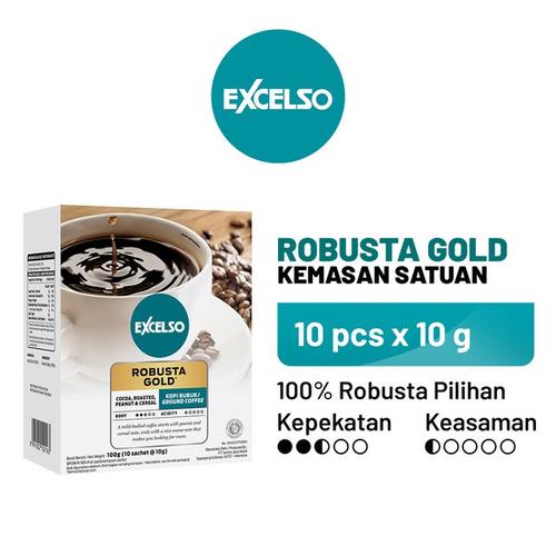 Jual kopi excelso robusta box isi 10 sachet ( 10 x 10gr ) - Jakarta ...