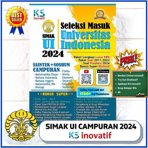 Jual New!! SIMAK UI CAMPURAN 2024 by KS Inovatif - Kota Bekasi - timeis ...