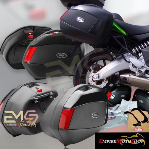 Jual Side Box Motor Givi V35 + Bracket Versys 650 Box Samping Set ...