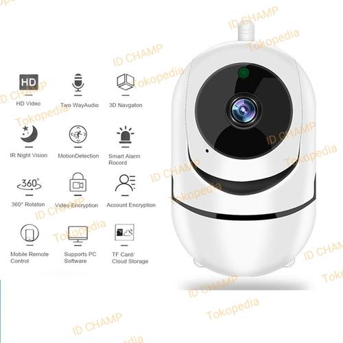 Jual WIRELESS YCC365 IP CAMERA 5MP WIFI FULL HD 1080P CCTV HUMAN ...