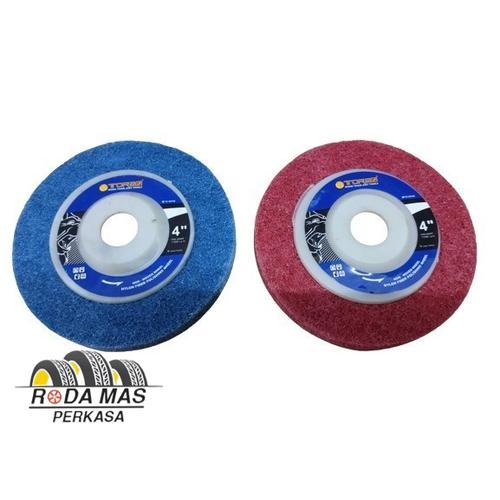 Jual TORA Mata gerinda poles nylon fiber polishing 4 inch stainless ...