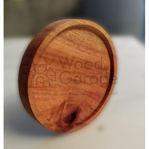 Jual Coaster kayu / Tatakan Kayu polos Diameter 7-16cm - Kayu Mahoni ...