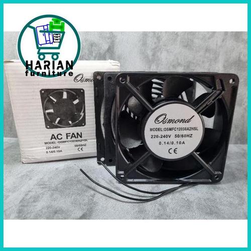 Jual kipas Angin Pendingin - Cooling Fan BESI BESAR 12 X 12CM AC 220V ...