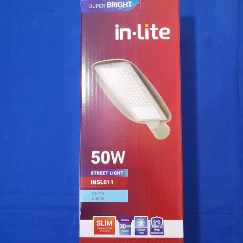 Jual INSL011 Lampu Jalan PJU LED 50W IP65 Street Light Inlite - Kota ...