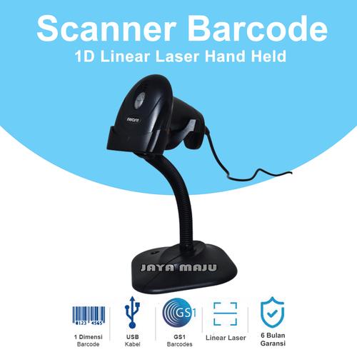 Jual SCANNER BARCODE 1D IWARE BS E8AS - BS-E8AS AUTO SENSE + STAND USB ...
