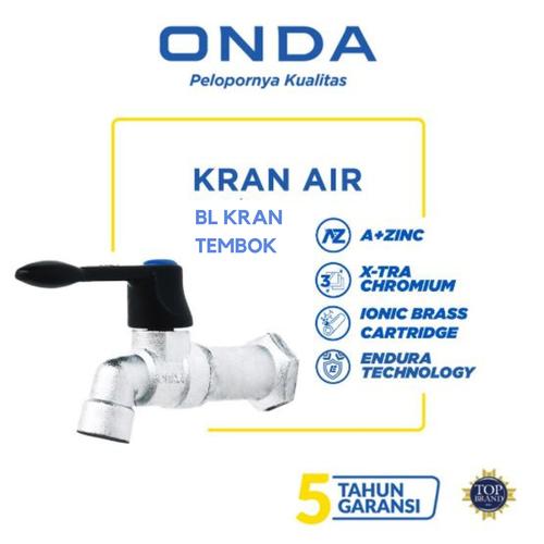 Jual Kran Air Taman Besi Stainless Tembok BL Onda Engkol Dapur - Kota ...