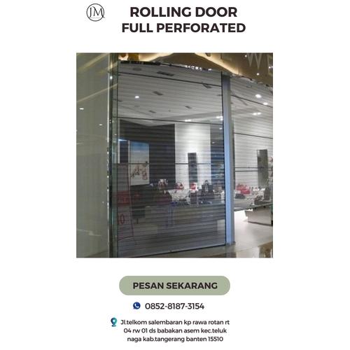 Jual Pintu One sheet Full Perforated Rolling door - Kab. Tangerang ...